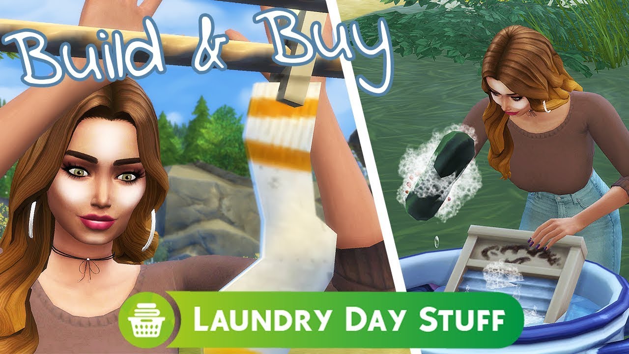 The Sims 4 Laundry Day Stuff Pack First Impressions & YouTube Rant ...