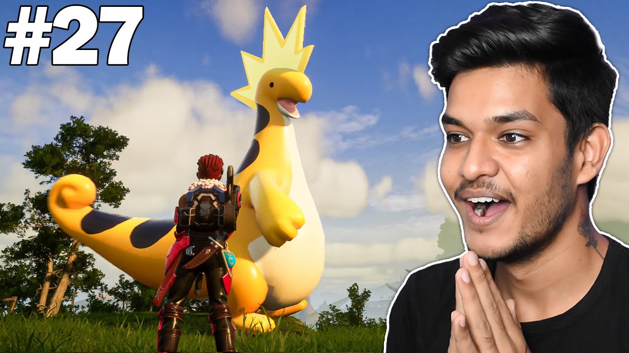 GOLDEN RARE RELAXAURUS PAL WORLD PALWORLD GAMEPLAY #27 - YouTube