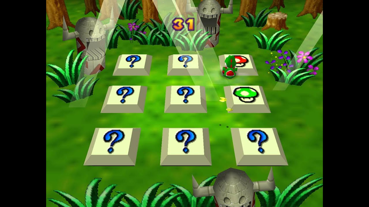 Mario Party 1 Mini-Games - Memory Match - YouTube