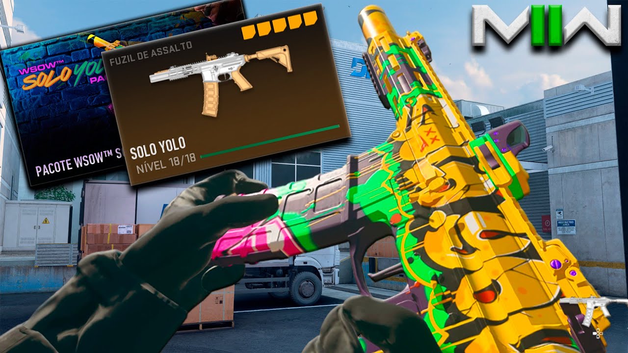 PACOTE "SOLO YOLO", ARMAS META que DOMINAM o MULTIPLAYER do MWII ...