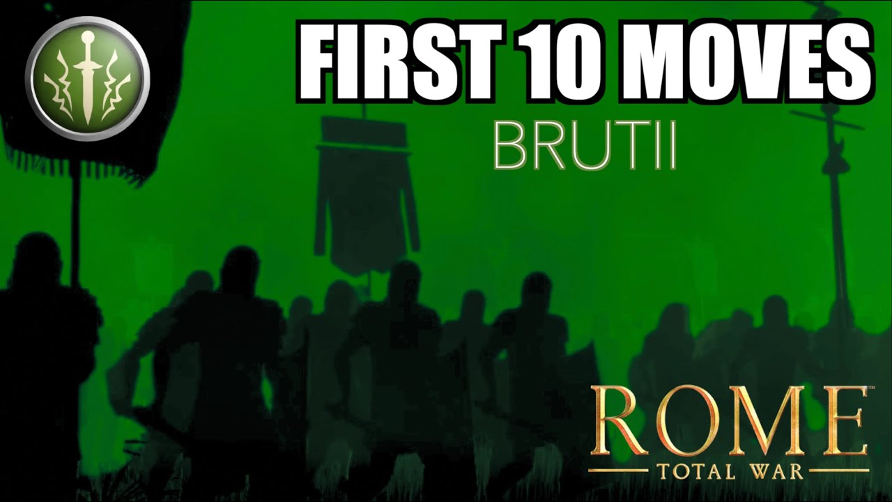 Brutii - First 10 Moves - Rome: Total War - YouTube