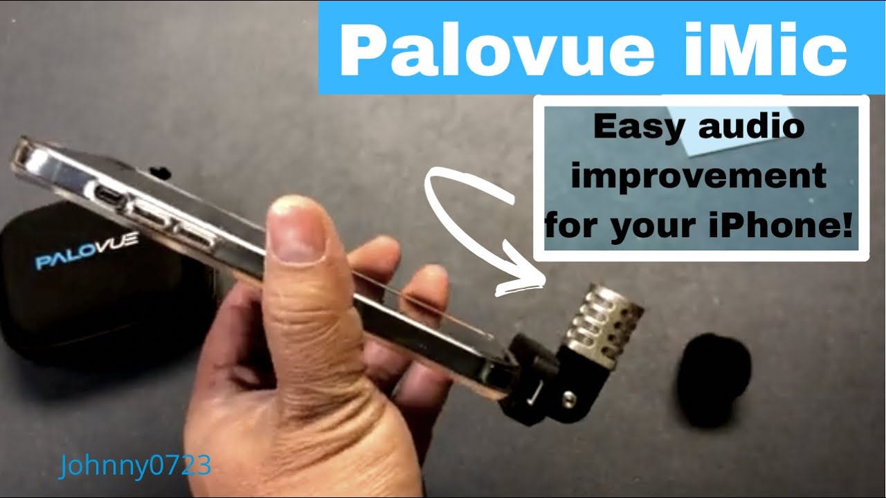 Palovue iMic iPhone Lightning Port Stereo Condenser Microphone ...