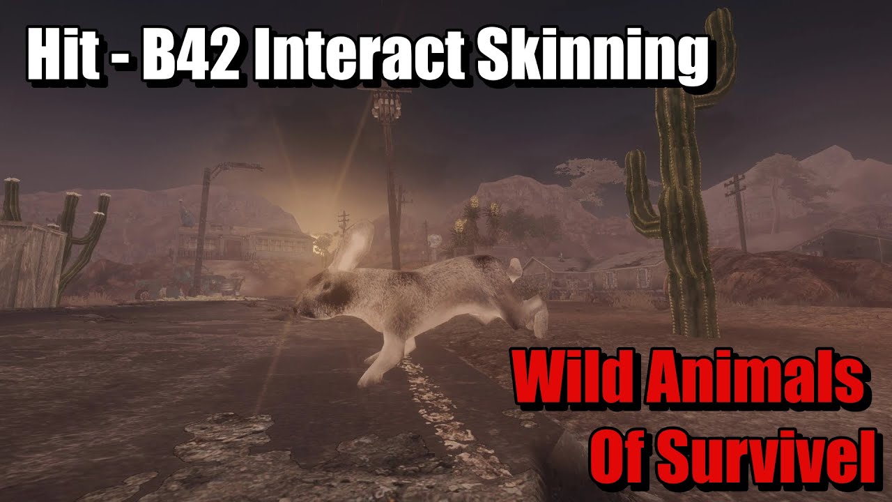 Fallout New Vegas Mod - Wild Animals Of Survivel - Addon Hit - B42 ...