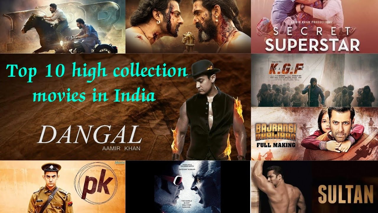 Top 10 high collection movies list in India//@edakmadak2931 - YouTube