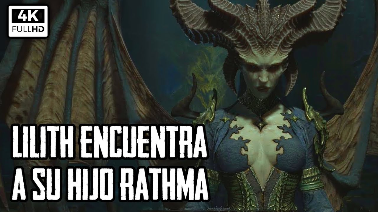 Lilith Encuentra a su Hijo Rathma - Diablo 4 Español Latino - YouTube