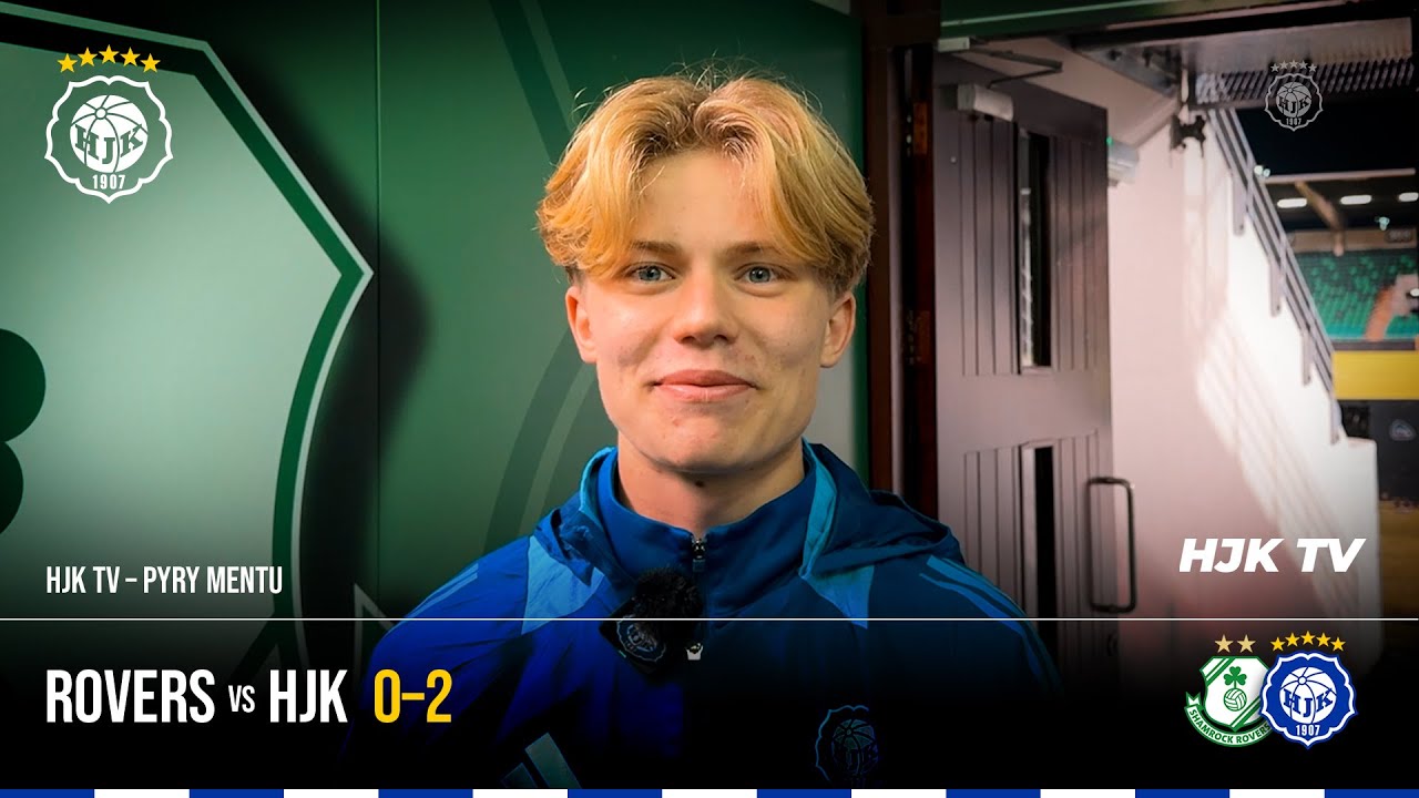 Shamrock Rovers vs HJK 0-2 - Pyry Mentu - YouTube