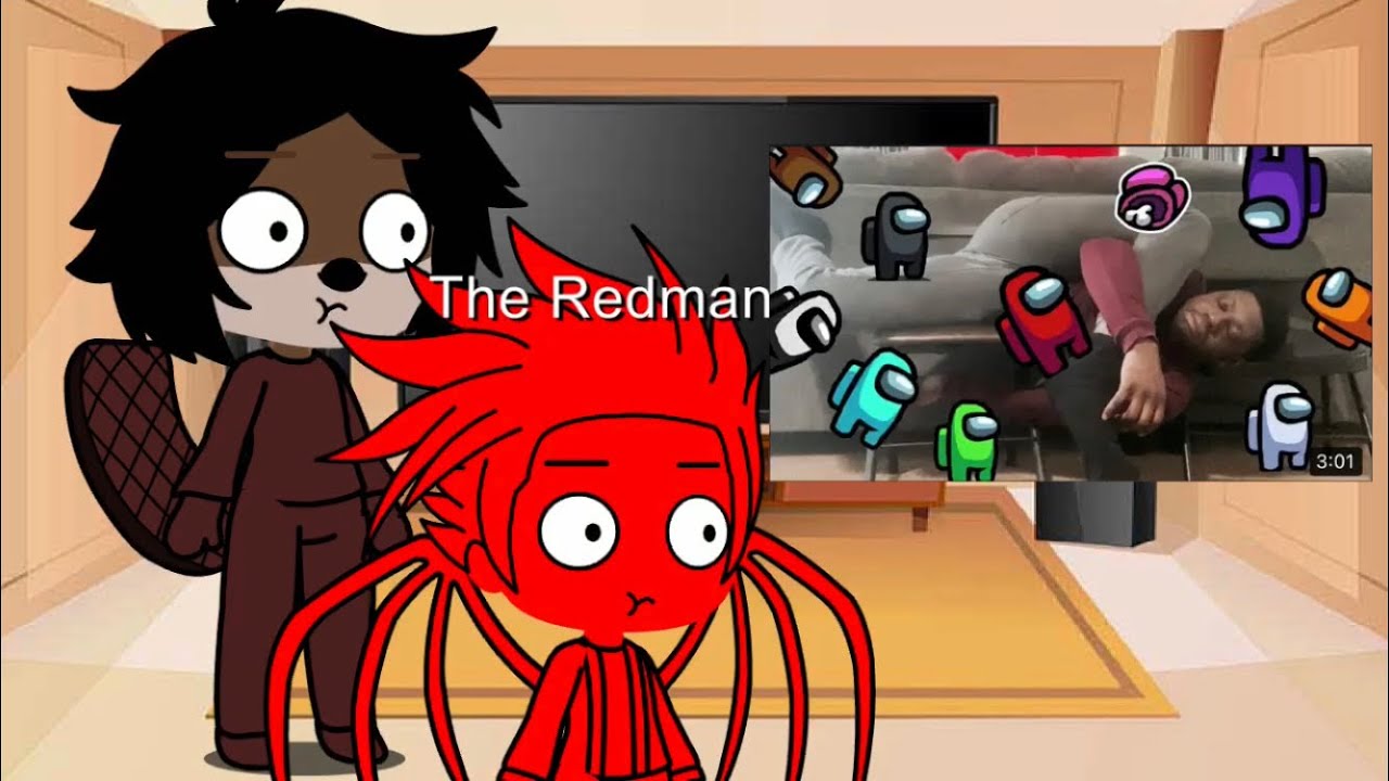 Onaf reacts to basically among us - YouTube