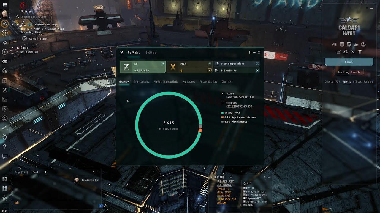 EVE Online - How I Made 447M ISK in Just 2 Hours with a New Alpha ...