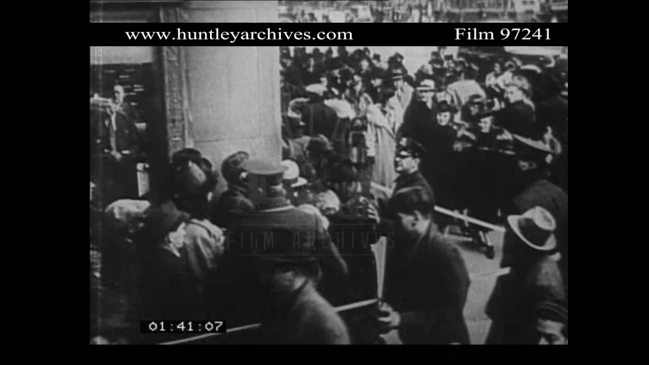 1920's cinema queue in the U.S.A. Archive film 97241 - YouTube