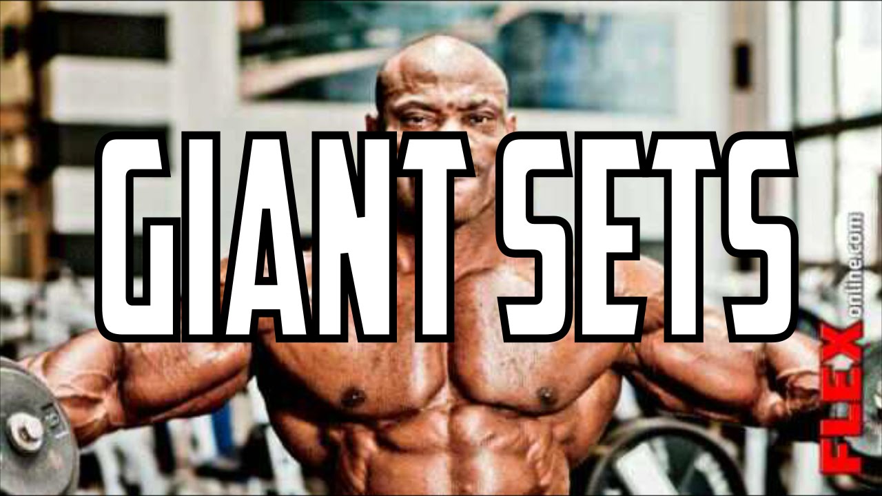 How to do GIANT SETS - YouTube