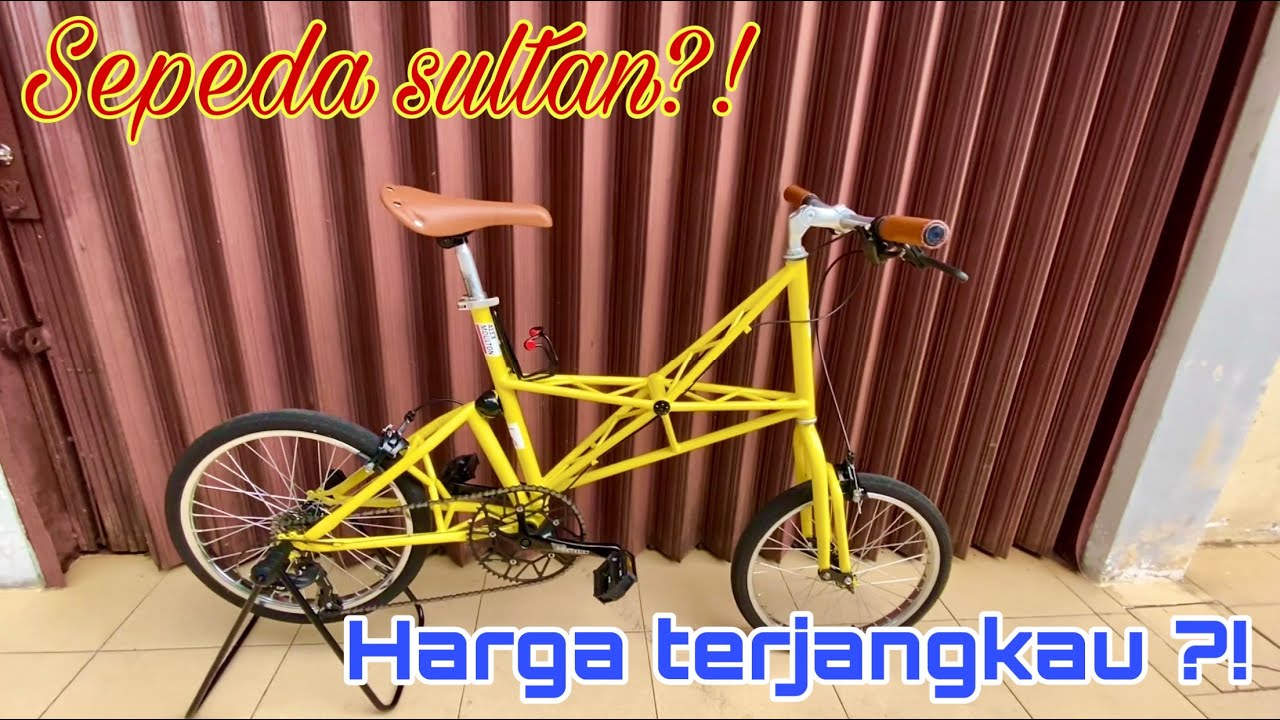Sepeda Sultan Harga TERJANGKAU?! Mirip Frame Alex Moulton ! - YouTube
