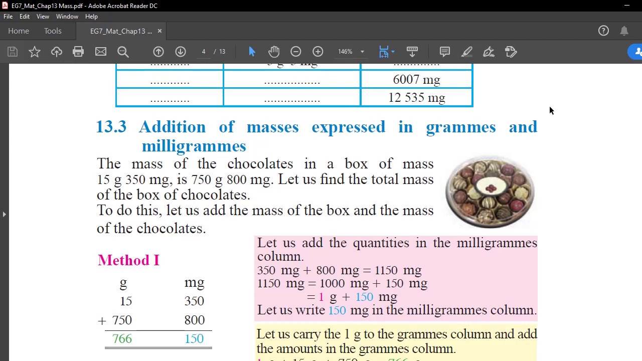 Grade 07 Mass - YouTube