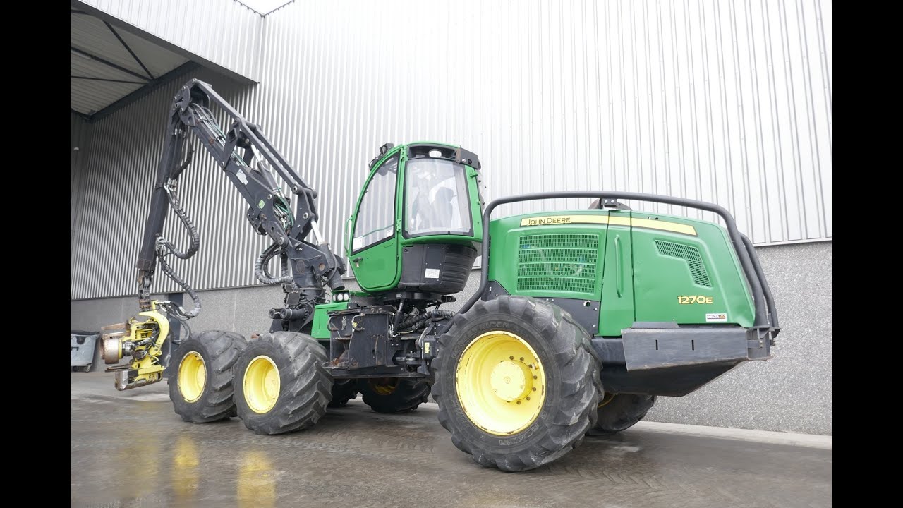 Demonstration video John Deere 1270E Harvester - YouTube