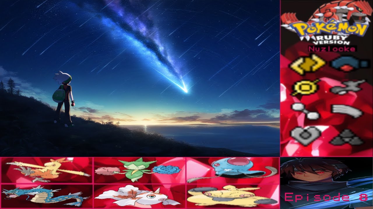 Meteor Falls!! Pokemon Ruby Nuzlocke!! Episode 8 - YouTube