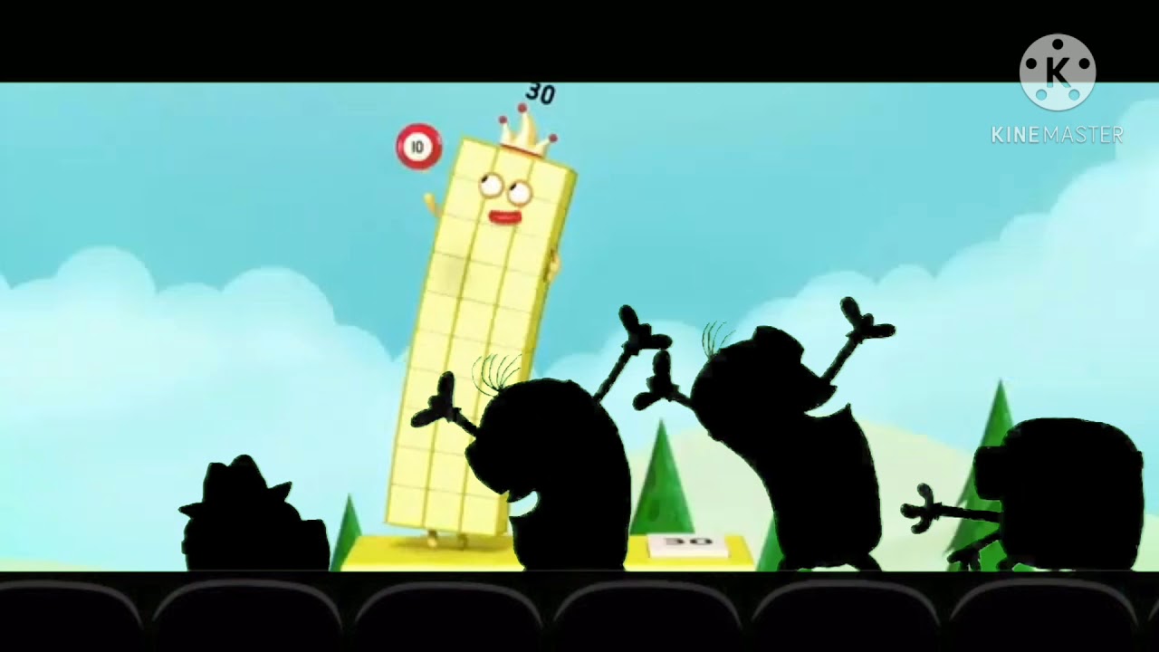 Minions watching numberblocks big one - YouTube