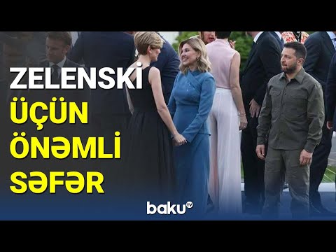 Zelenski NATO sammitinə gəlib