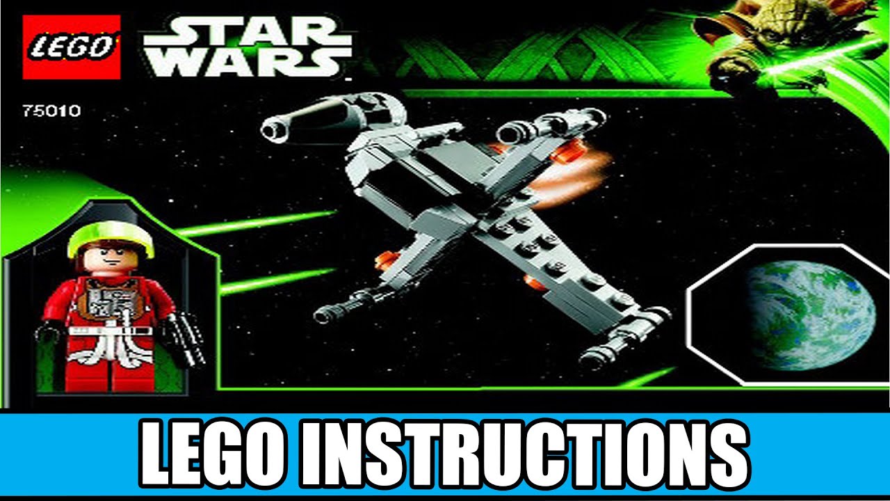LEGO 75010 Instructions - Planet Set - B-Wing Starfighter & Planet ...