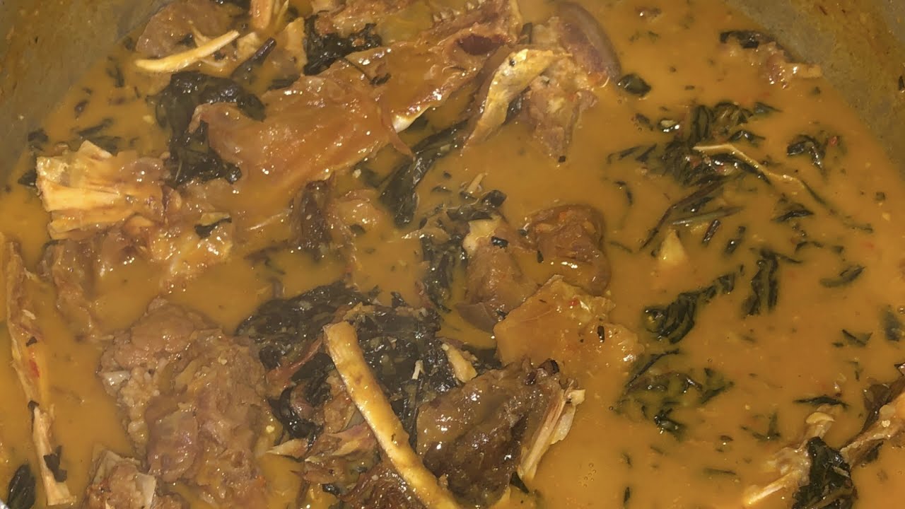 HOW TO MAKE RICH & AUTHENTIC BITTER LEAF SOUP || OFE ONUGBU WITH ...