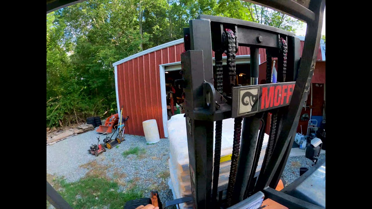 5 Skids of Concrete Complete - YouTube