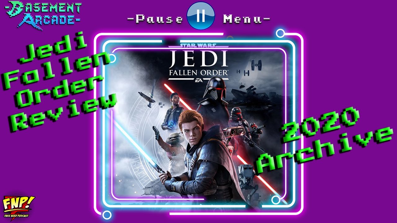 Jedi: Fallen Order Review (2020 Archive) | Basement Arcade: Pause Menu ...