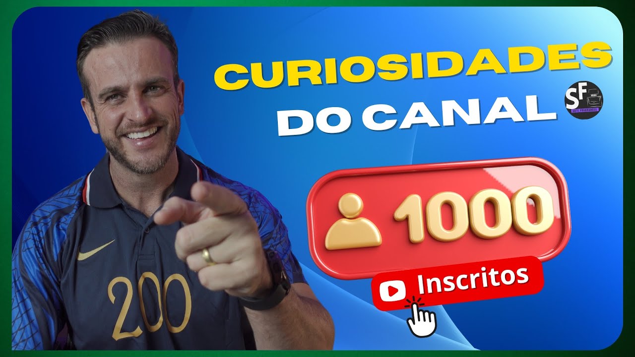 Somos 1000 INSCRITOS no Youtube |Que SABER o MOTIVO de ABRIR um CANAL ...
