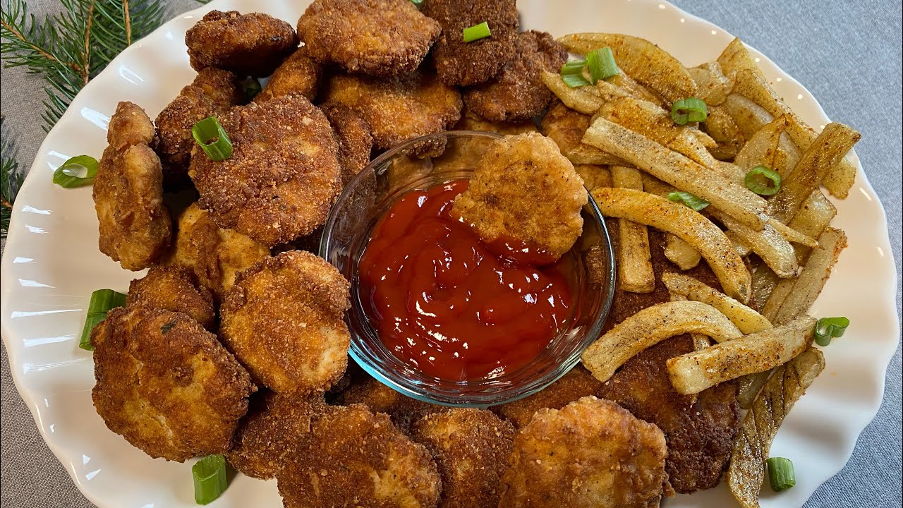 Homemade Chicken Nuggets Recipe - YouTube