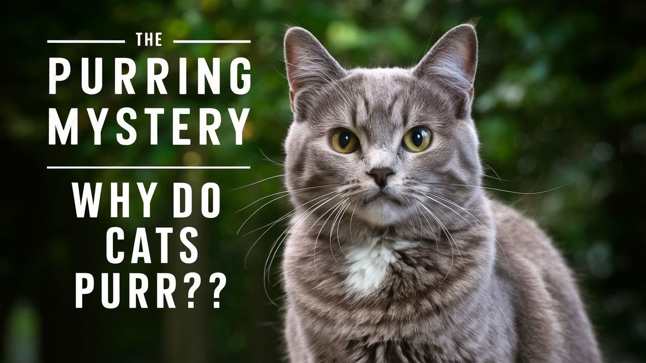 The Purring Mystery: Why Do Cats Purr? 🐱 - YouTube
