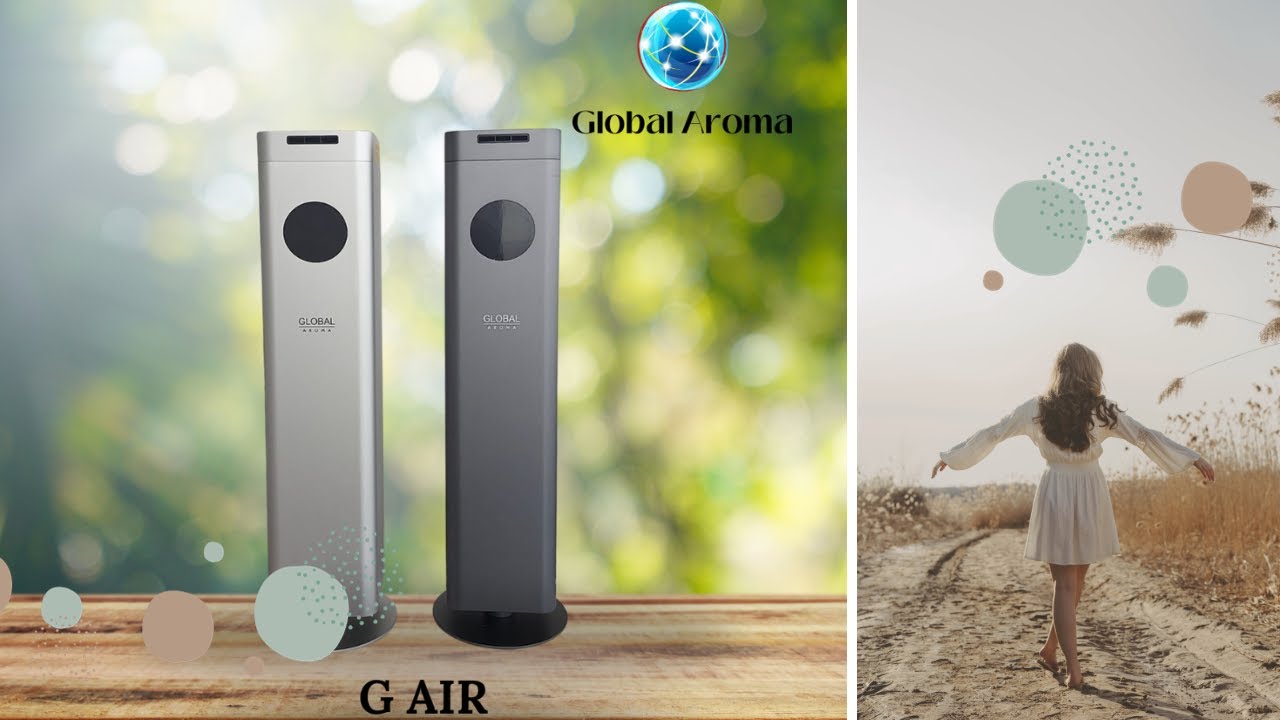 Global Aroma's G AIR Aroma Diffuser - YouTube