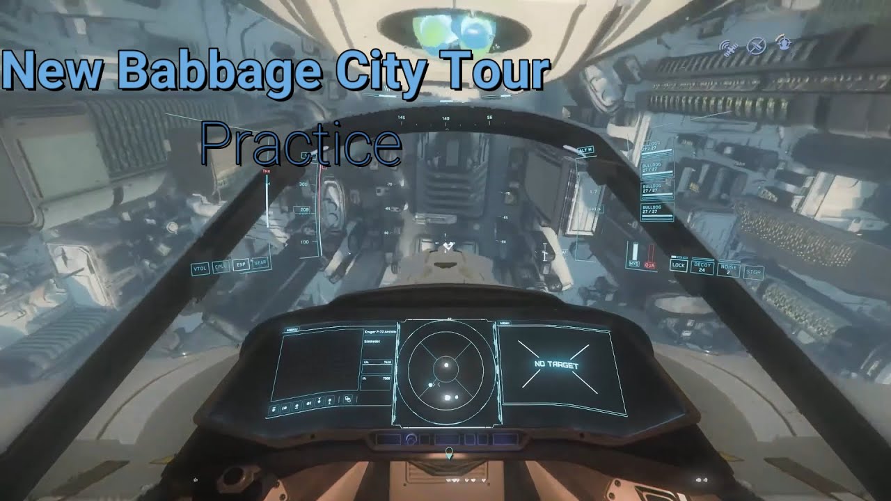 New Babbage City tour Practice - YouTube