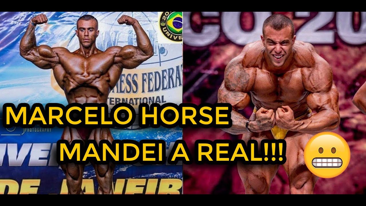 MARCELLO HORSE - MANDEI A REAL!! - YouTube