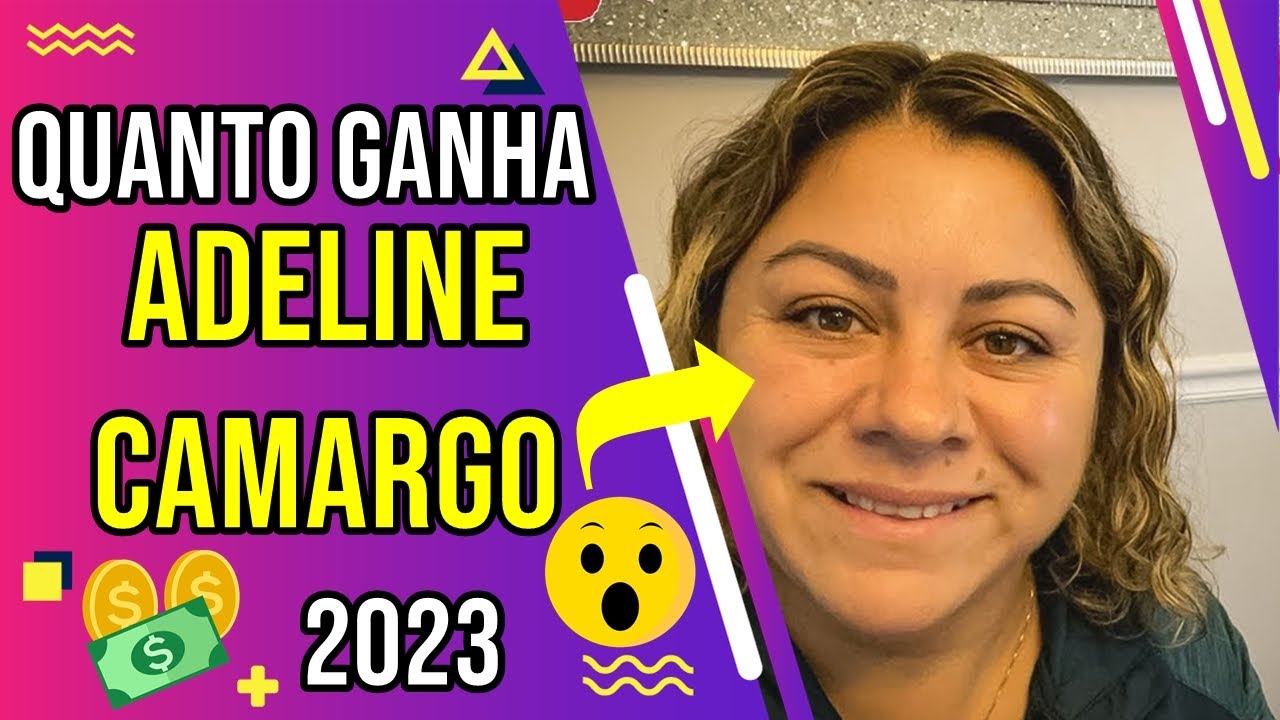 Quanto Ganha Adeline Camargo Em 2023 No Youtube Quanto Ganha Um