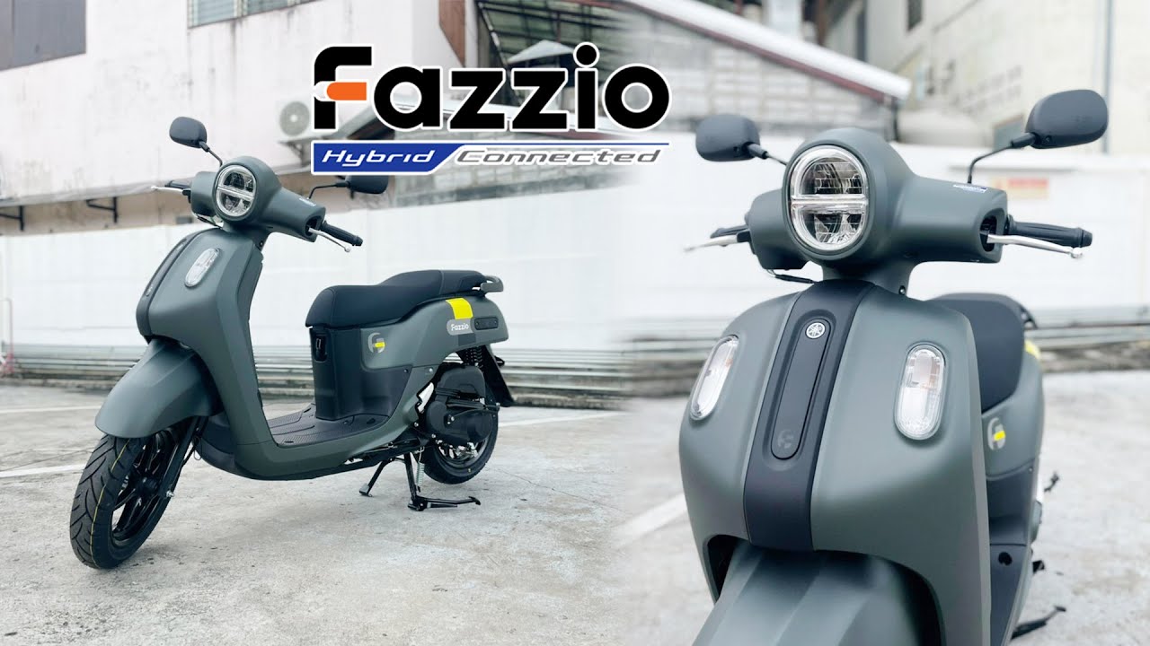 All New Fazzio Hybrid Connected Olive Gray สีเทาโอลีฟสุดเท่ เรียบหรู ดู ...