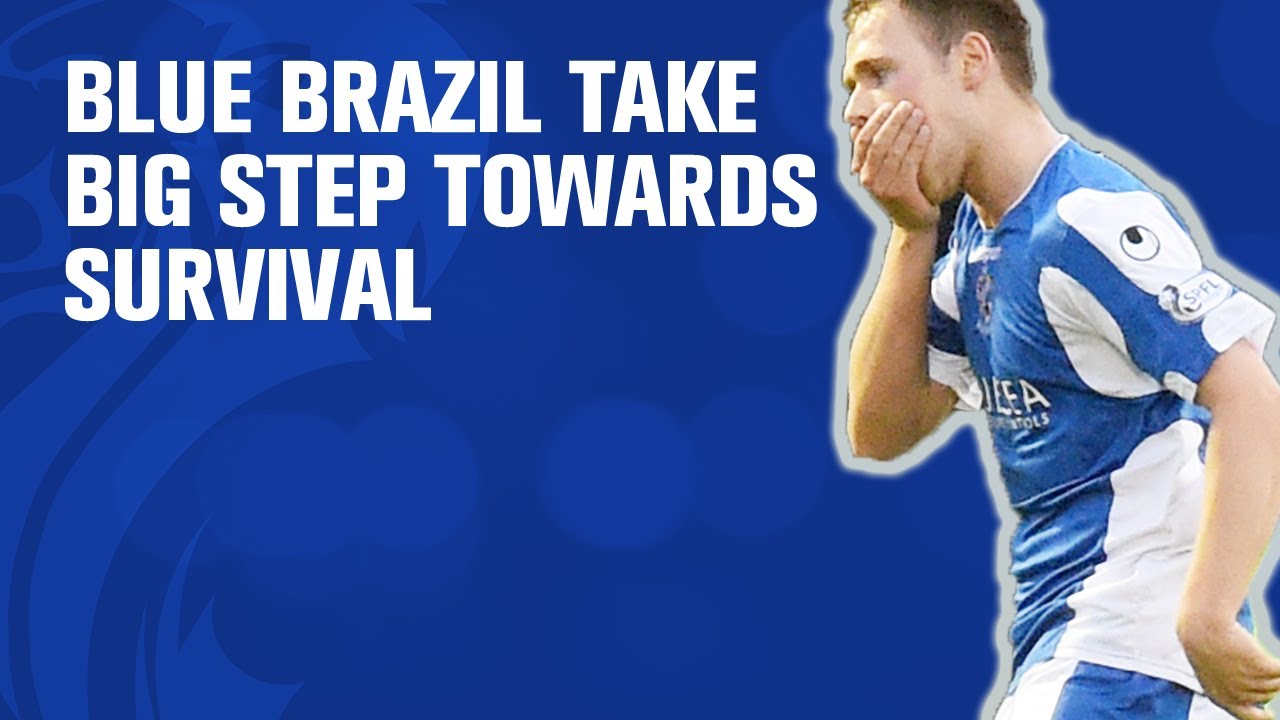 Blue Brazil take big step towards survival - YouTube