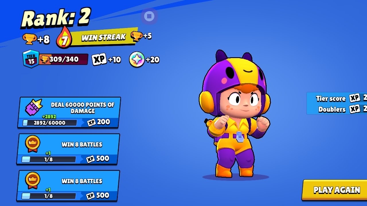 Brawl Stars 🤪 7 win streak, rank 2, how do you fight an invisible hero ...