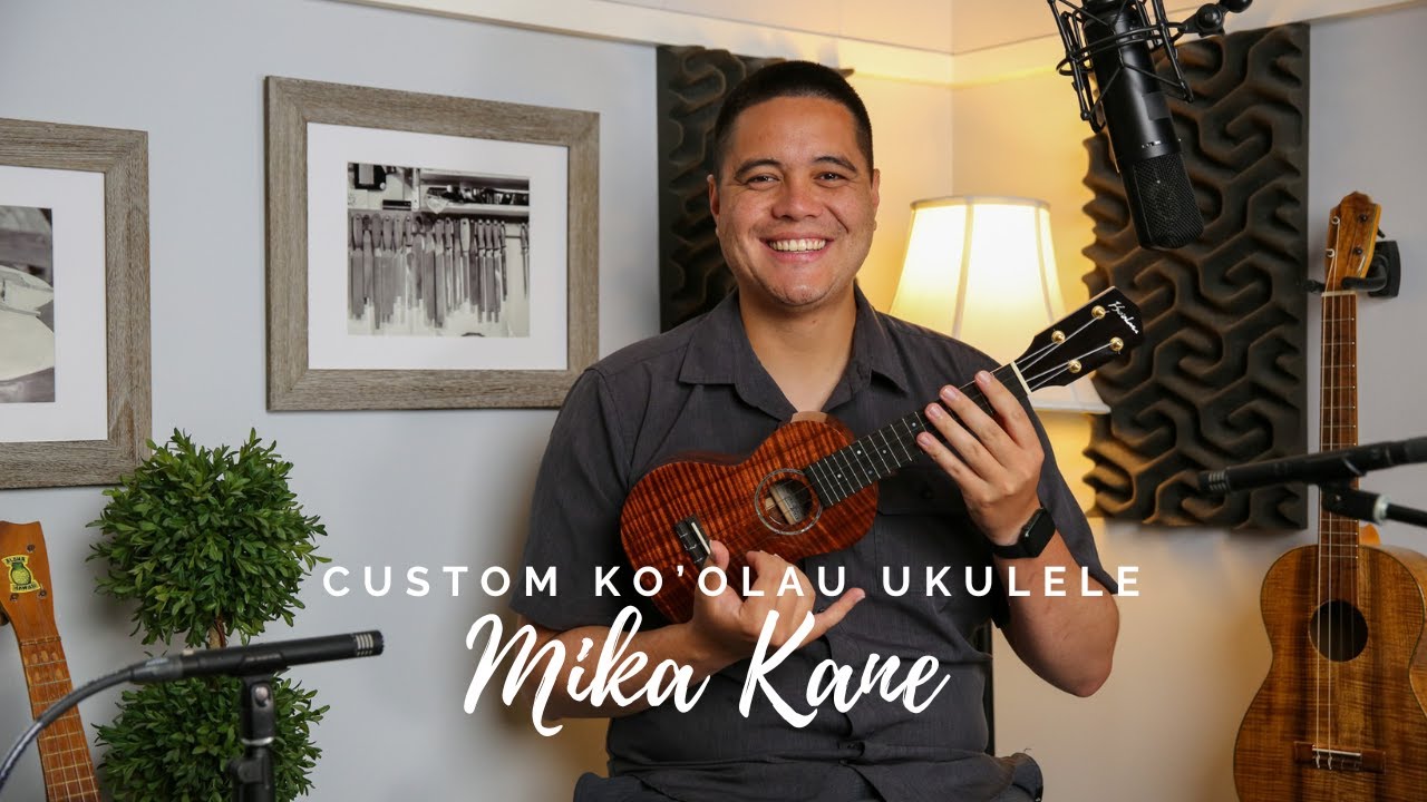 Custom Ko'olau Ukulele | demo by Mika Kane - YouTube