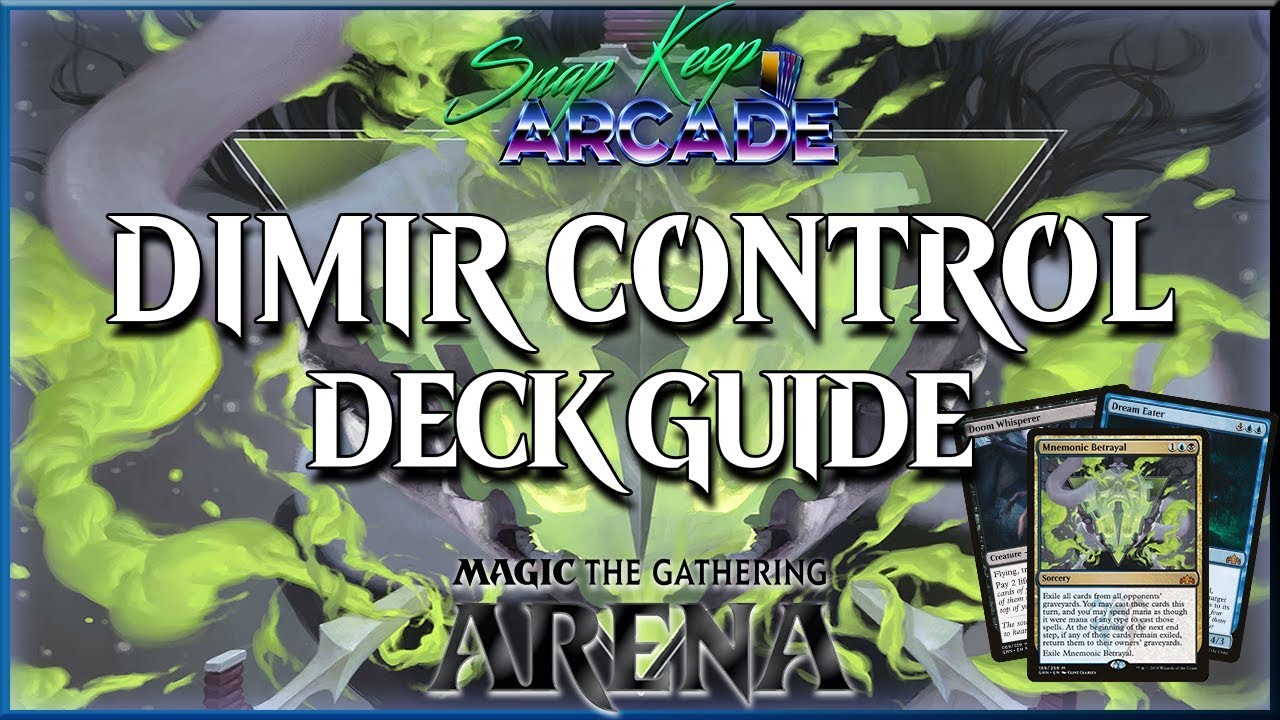 Dimir Control | Singleton Deck Guide | Magic Arena - YouTube