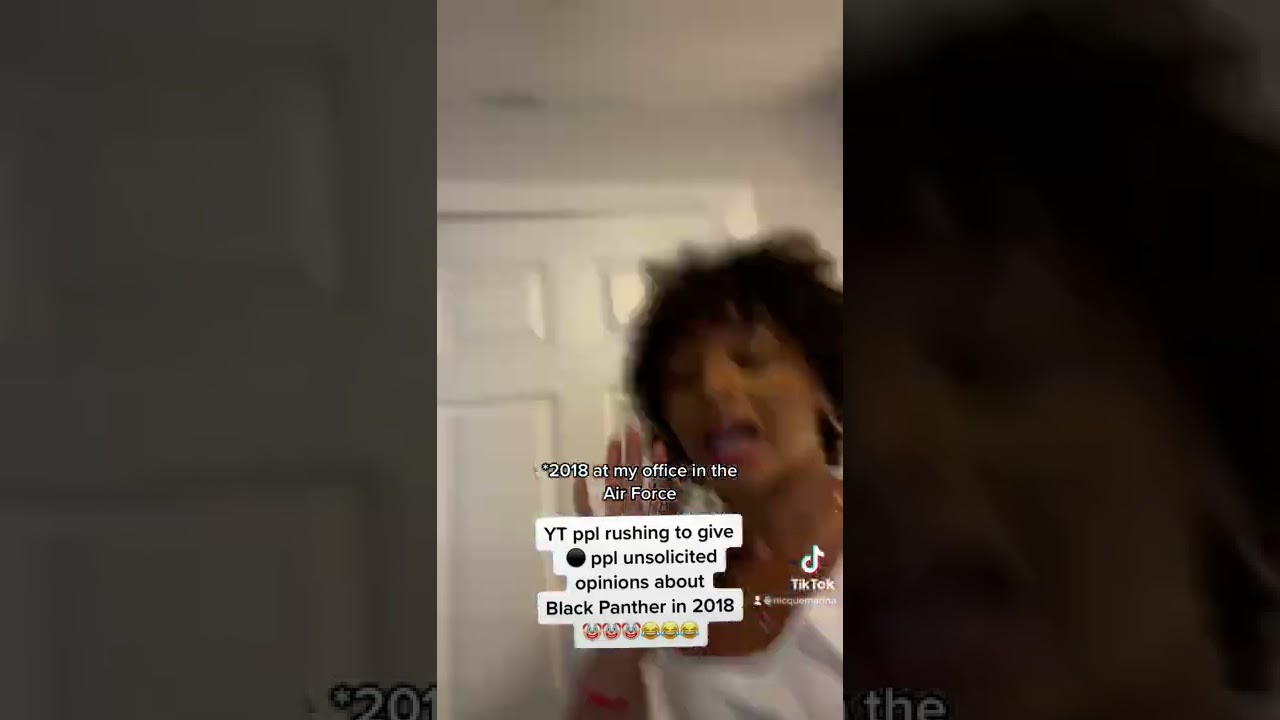 YT ppl rush to give Black ppl unsolicited opinions on Black Panther in ...