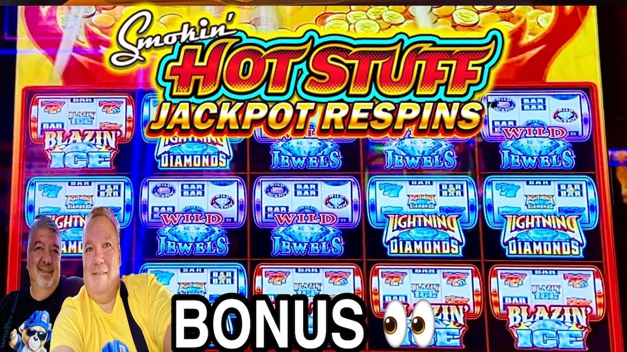 SMOKIN' HOT STUFF JACKPOT RESPINS! CRAZY SLOT MACHINE BONUS! - YouTube