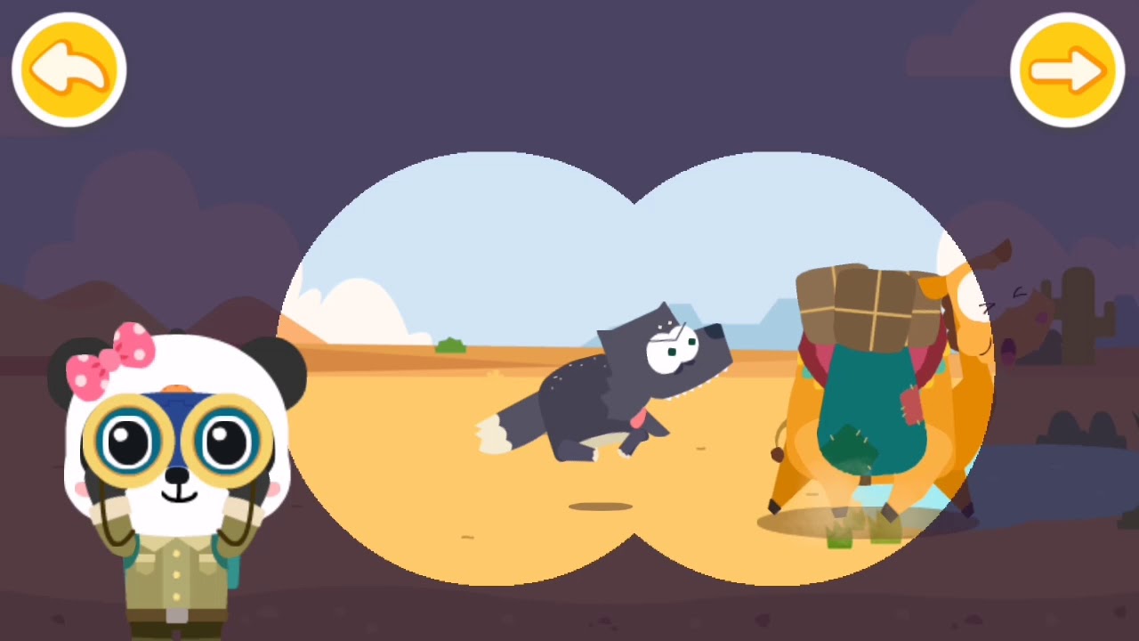 Little Panda's Animal World - YouTube