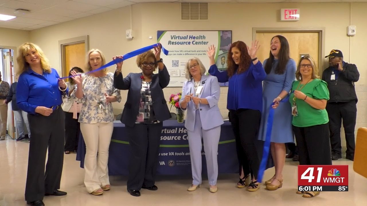 Dublin VA Medical Center opens new Health Resource center - YouTube