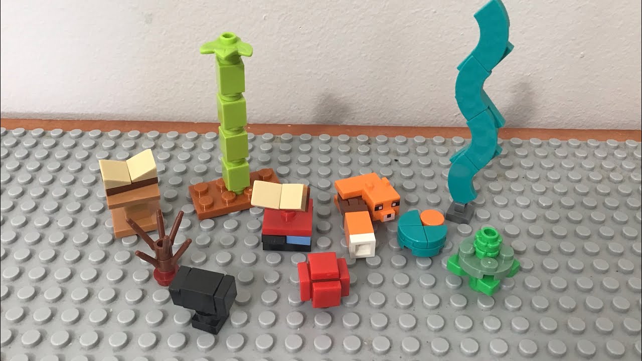 How to build 10 lego Minecraft builds part 3 - YouTube