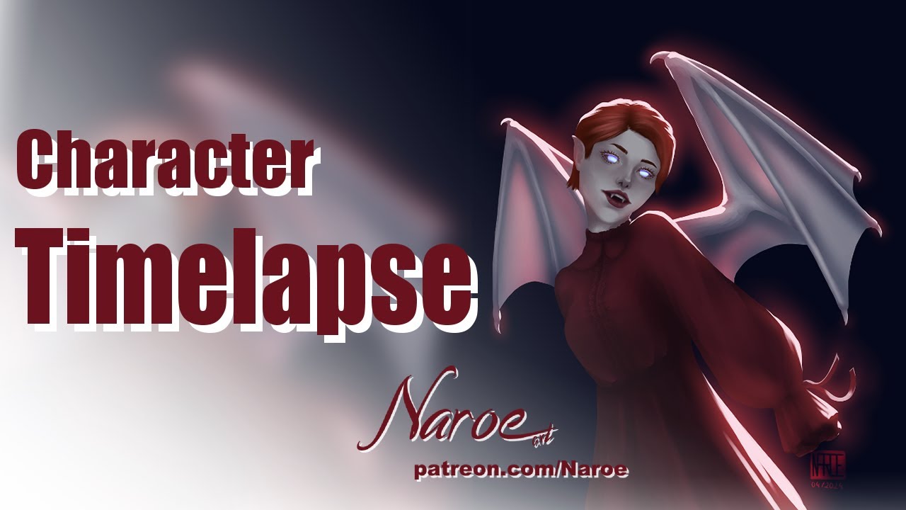 Vampire Timelapse speedpaint - YouTube