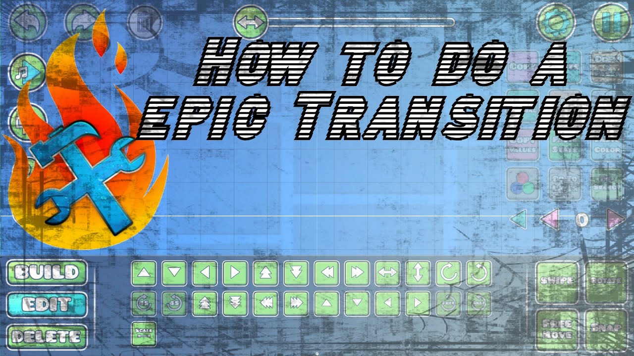 How To Make A Epic Transition In Geometry Dash!! - YouTube