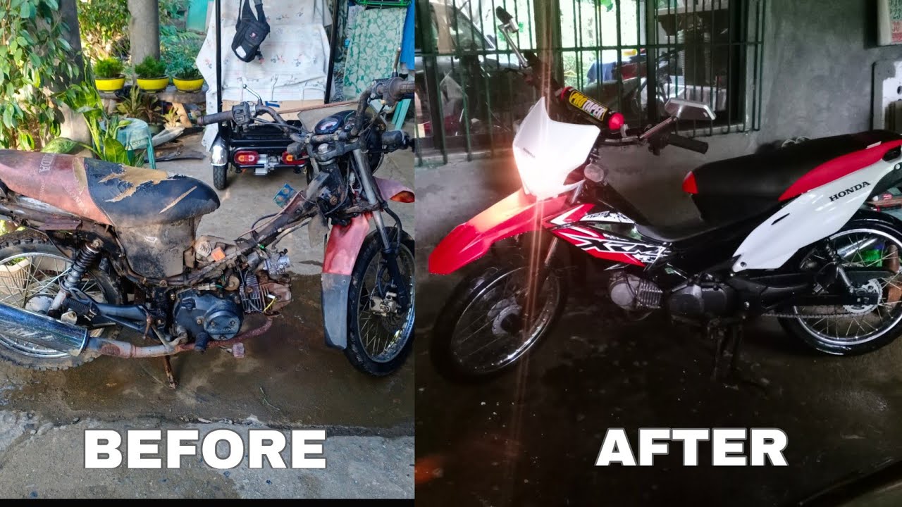 Xrm 125 trinity restoration/recondition - YouTube