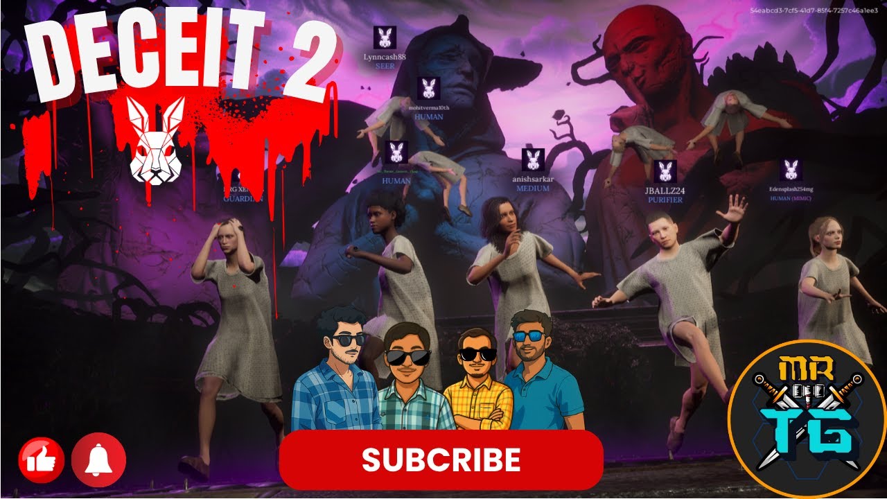 Who’s Infected? 😱 Deceit 2 Hindi Gameplay Live with Friends | Suspense ...