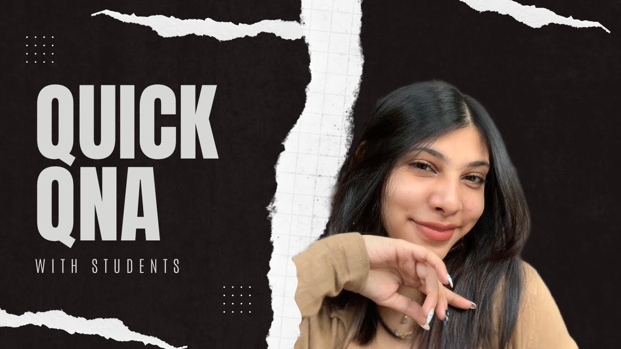 Random QnA with students - YouTube