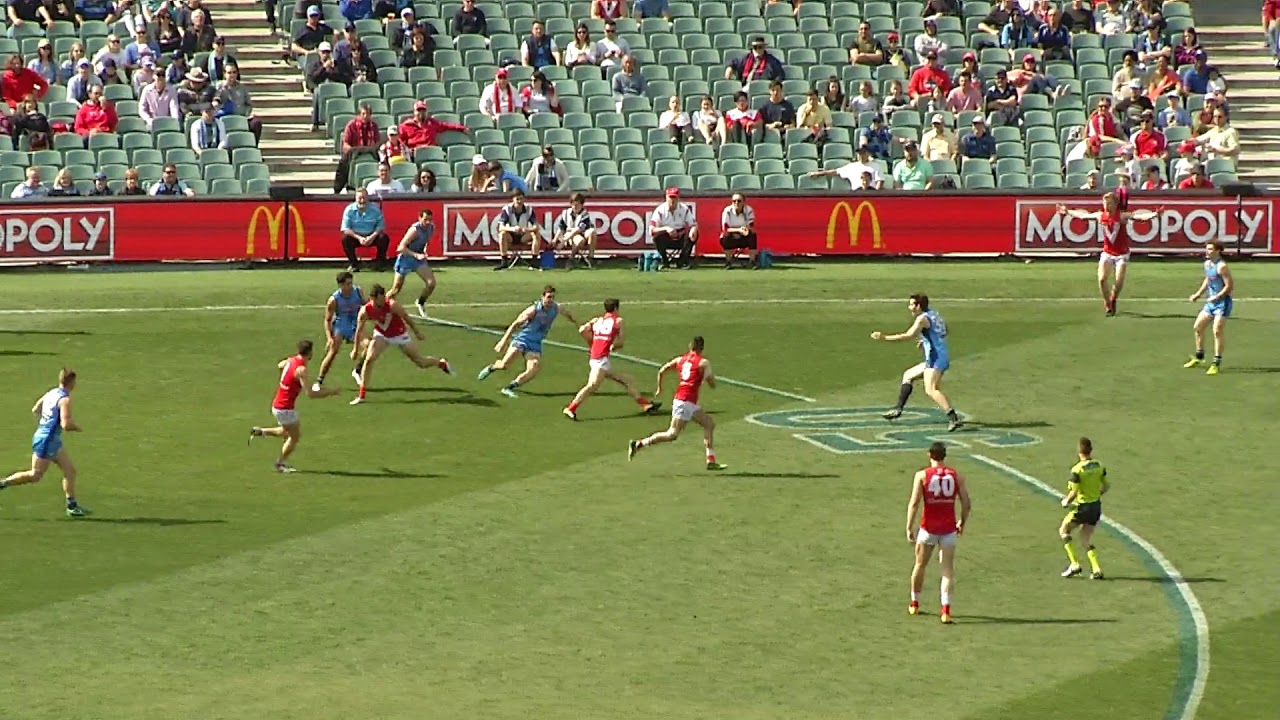 Connor Rozee (North) - Macca's League 1st Semi Final - YouTube