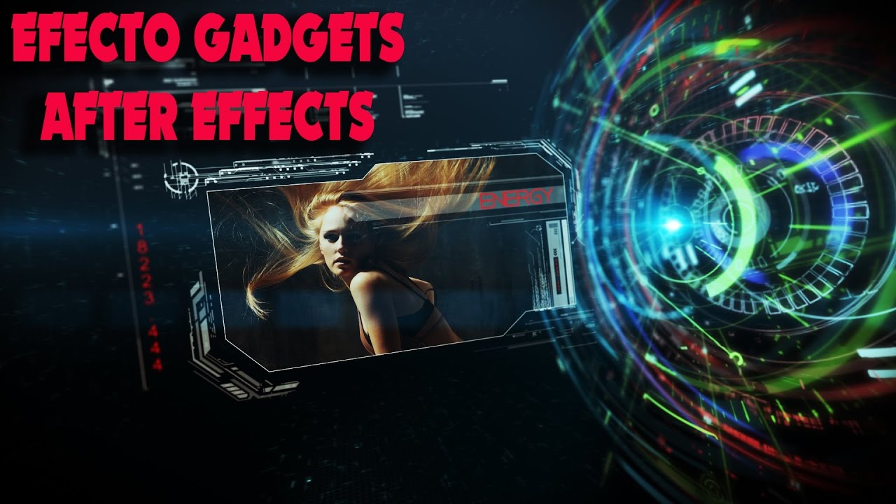 Tutorial-Efecto Gadgets Con After Effects-En español - YouTube