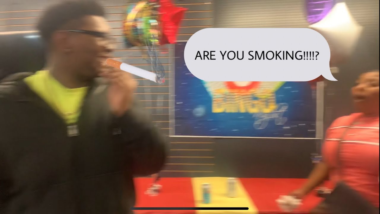 Cigarette prank part 2!!!! - YouTube