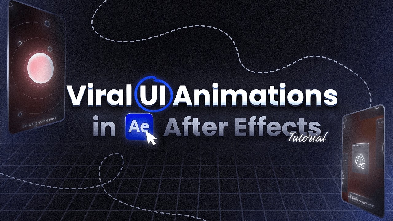 How to Create Viral UI Animations in After Effects! (Step-by-Step Guide ...